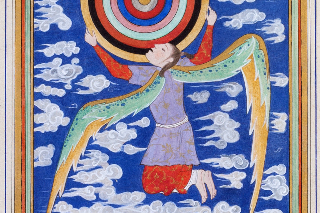 A copy of ‘Angel Ruh and the celestial spheres’ (1500s) | Elisabeth Deane